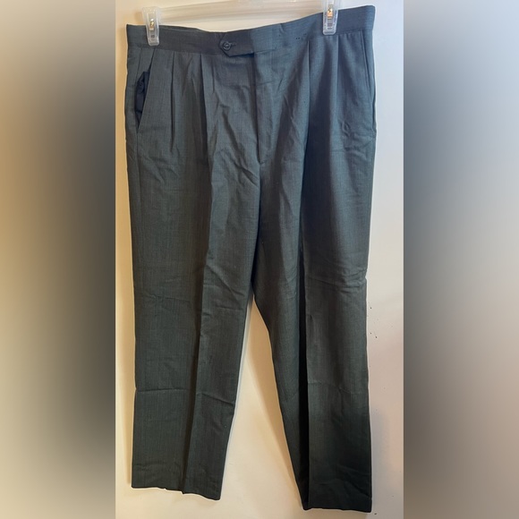 Sansabelt | Pants | Mens Sansabelt Jsymar Vtg Slacks Pants 36x39 Olive ...